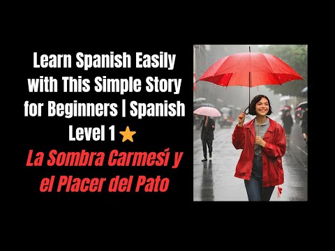CRIMSON SHADOW & The Duck's STRANGE Pleasure 🦆 Spanish Mystery (A1 Story)