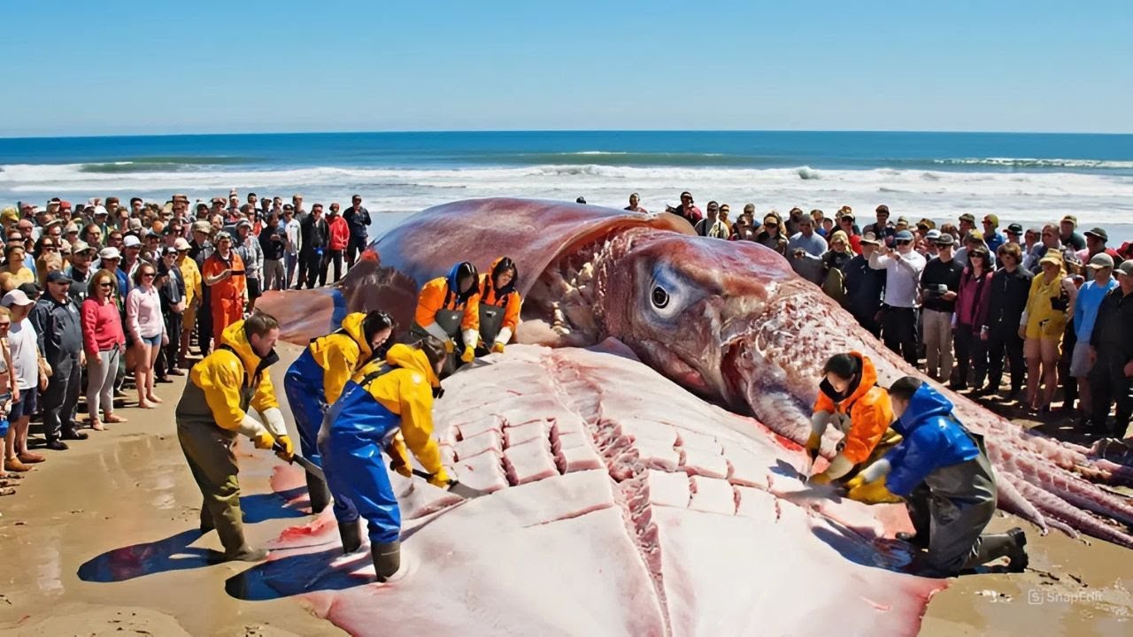 The 500KG Deep Sea Monster – Longline Hunting of a Giant Squid on the Ocean Floor
