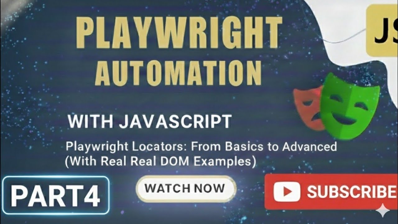 Playwright Locators Explained | DOM, Best Practices & Live Demo