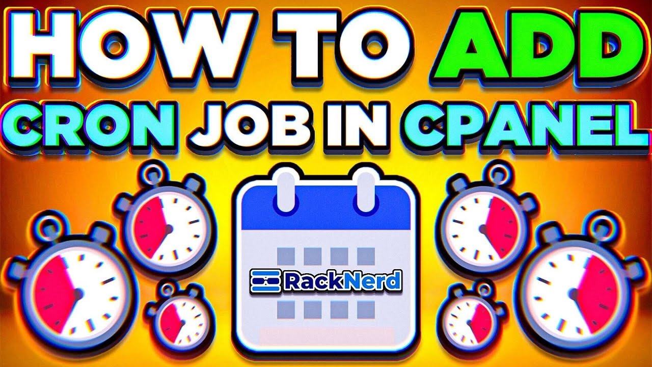 ⏱️ How to Add a Cron Job In cPanel ✅