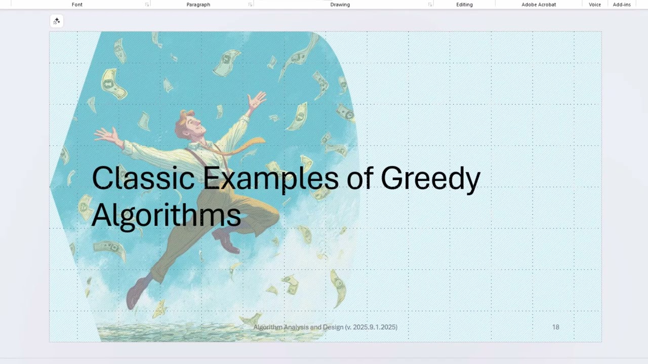 Lecture 4:  Greedy Algorithms
