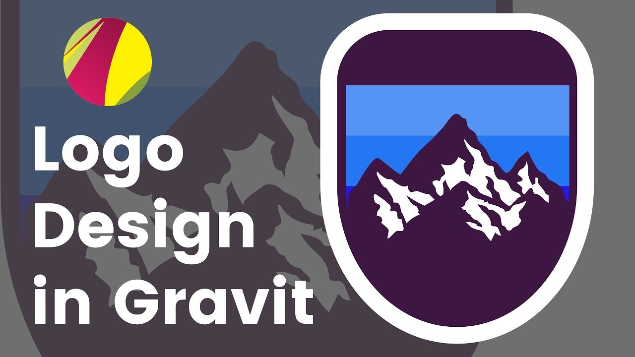 Design an Emblematic Logo in Gravit Designer | Emblem Tutorial