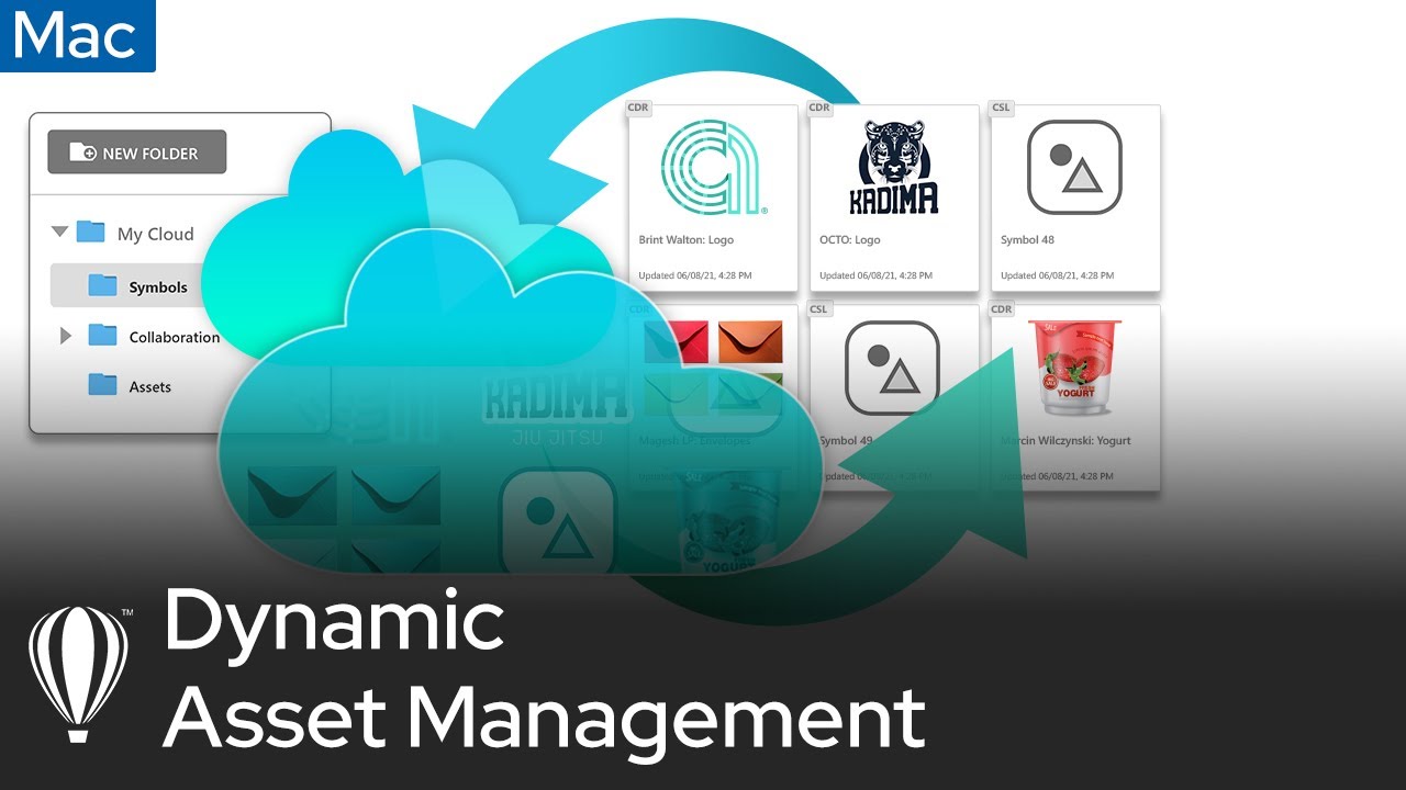 Asset management | CorelDRAW for Mac