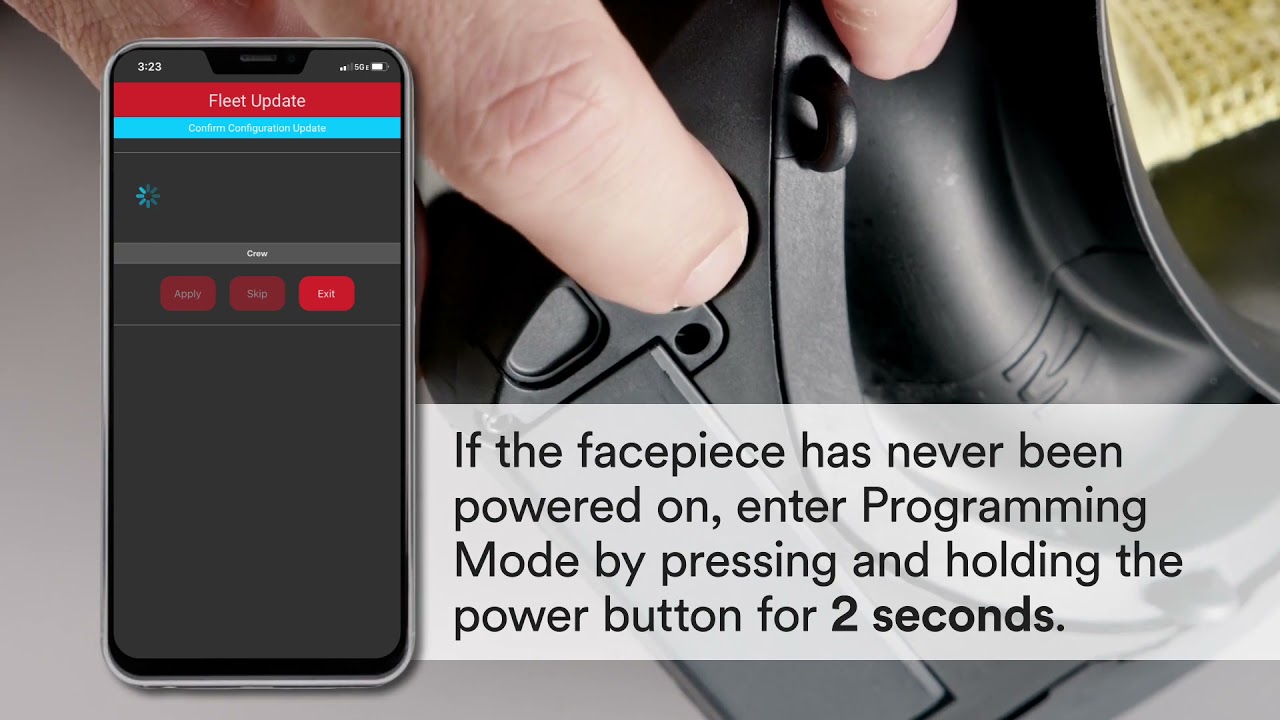 3M™ Scott™ Vision C5 Facepiece - Fleet Management App Video