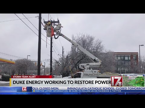 Duke Energy reports 200k outages in NC late Mon. afternoon