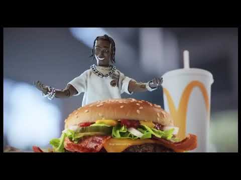 TRAVIS SCOTT X MCDONALDS AD @mcdonalds @travisscott 🔥