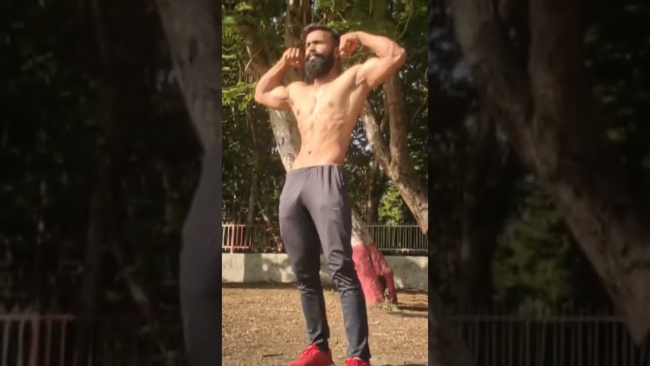 aesthetic🔥 #beard #sixpack #abs #core #fitness #beardstatus #rajput #workout #model #shorts #trend