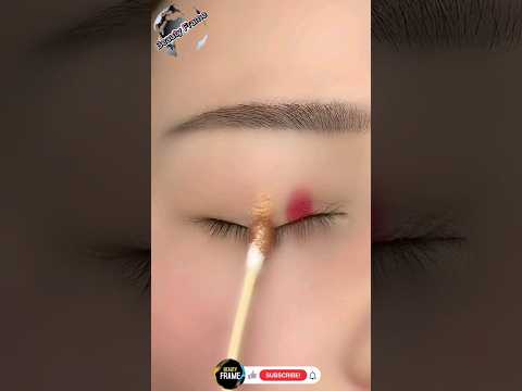 How To Apply Eyeshadow correctly & perfectly #shorts #beautyframe #eyemakeuptutorial #eyeshadow