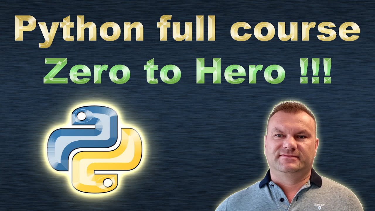 Learn Python Fast! Full course for beginners - Zero to Hero :)