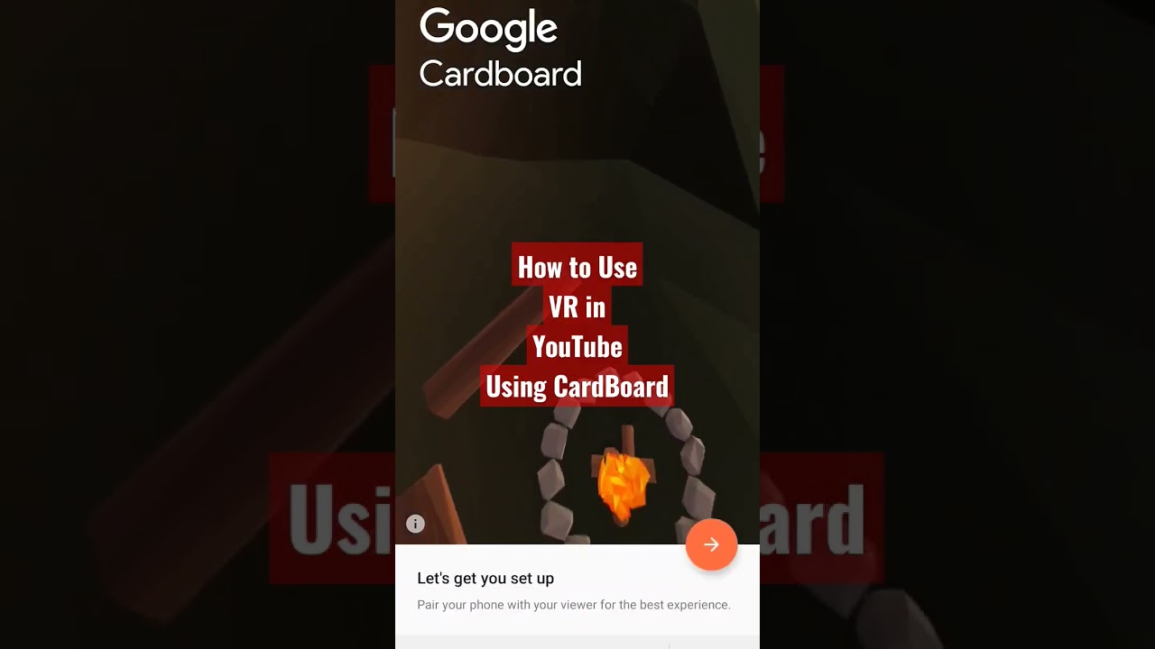 How to Use VR in YouTube Using Cardboard | Google Virtual Reality #shorts #youtubeshorts #google