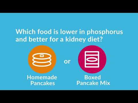 This vs That: Low-Phosphorus Foods