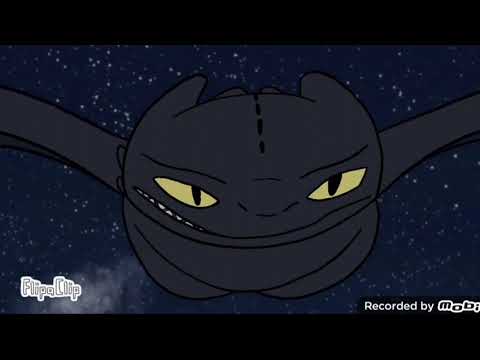 Night Fury - Animation [How to Train Your Dragon: 1]
