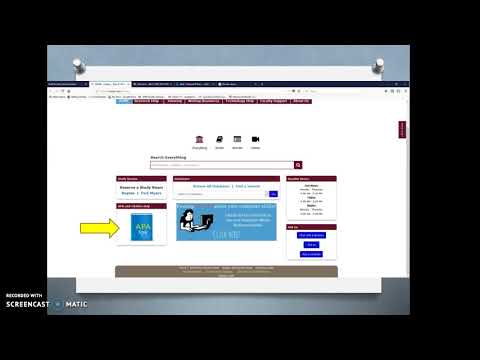 Formatting APA