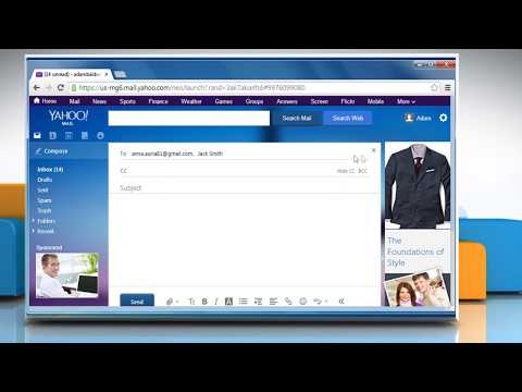 How to Compose and Send Message in Yahoo!® Mail