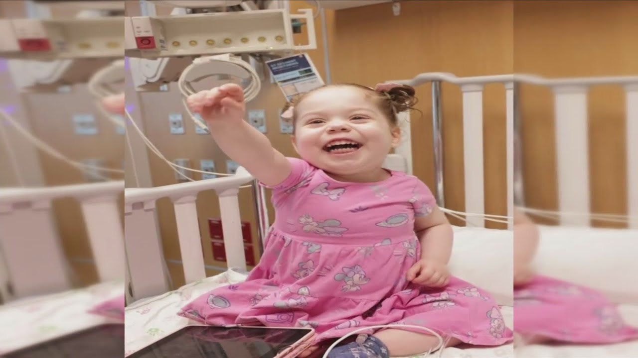 3-year-old heart transplant recipient home for the holidays