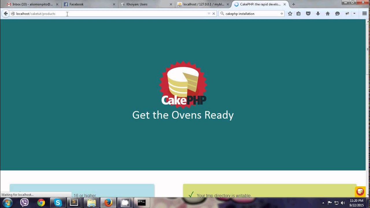 Cakephp-3 Automatically code generate by console (Cake Bake) Bangla tutorial