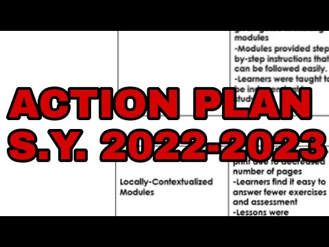 ACTION PLAN FOR SCIENCE