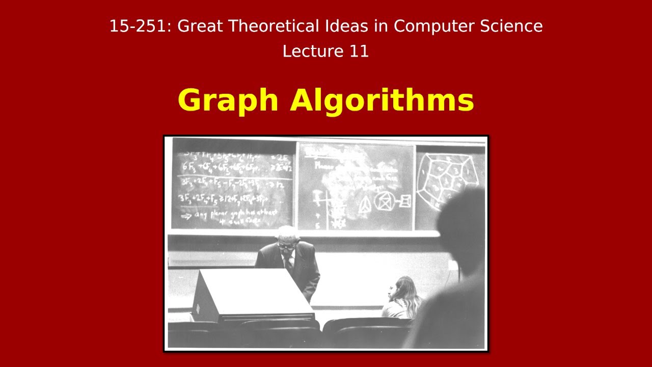 Great Ideas in Theoretical Computer Science: Graph Algorithms (Spring 2015)