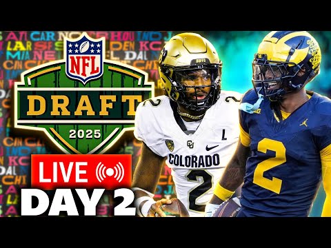 2025 NFL Draft Day 2 LIVE