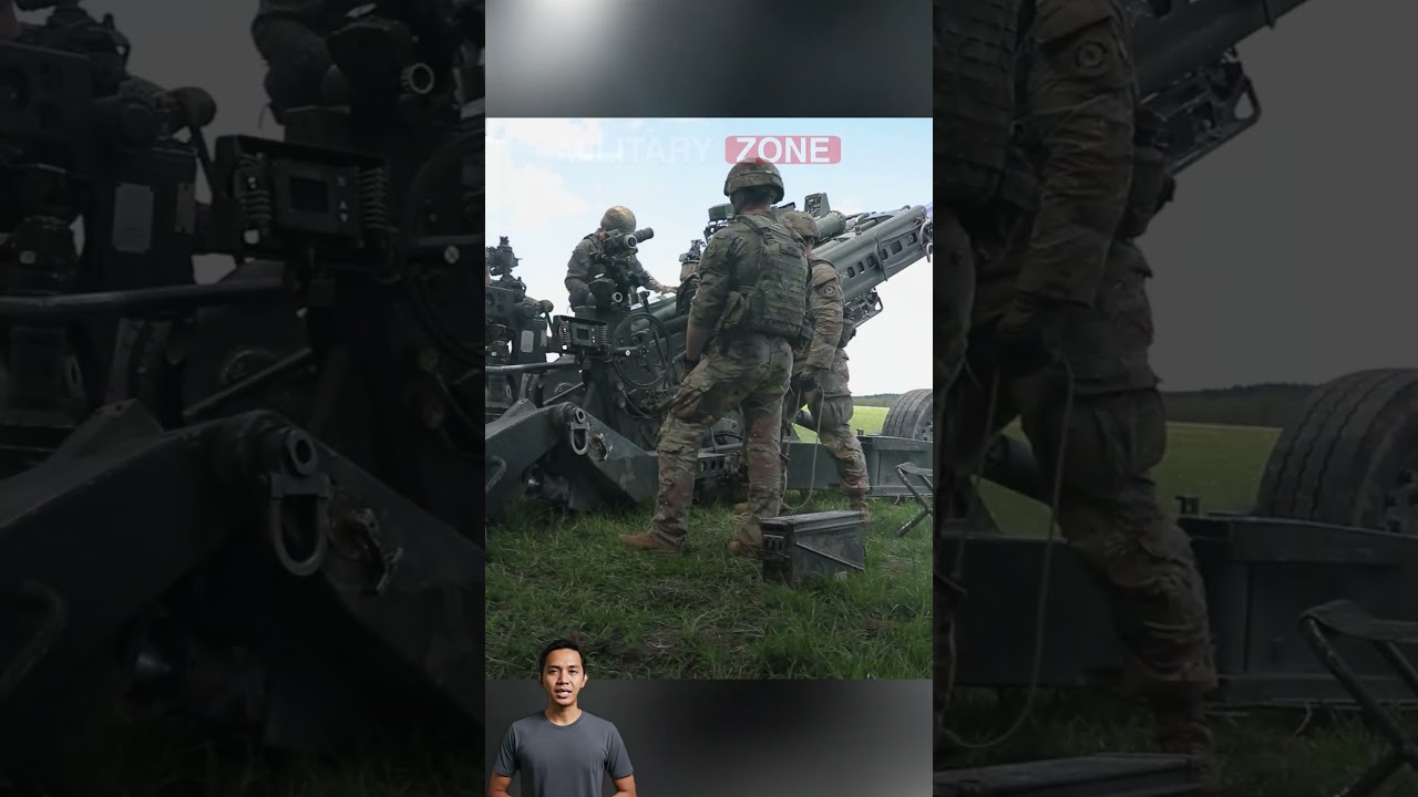 Soldiers conduct Table VI qualification on an M777A2 medium towed Howitzer #military #army