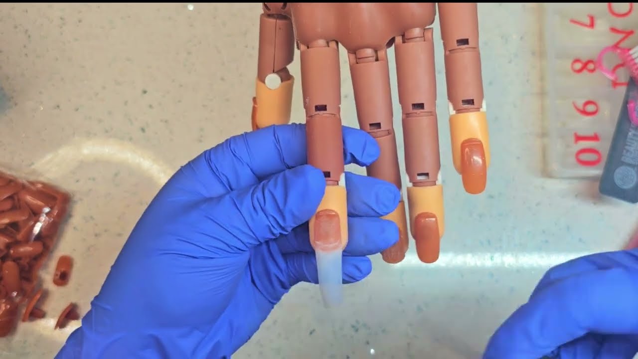 Amazon NAIL TRAINER practice hand #unboxing