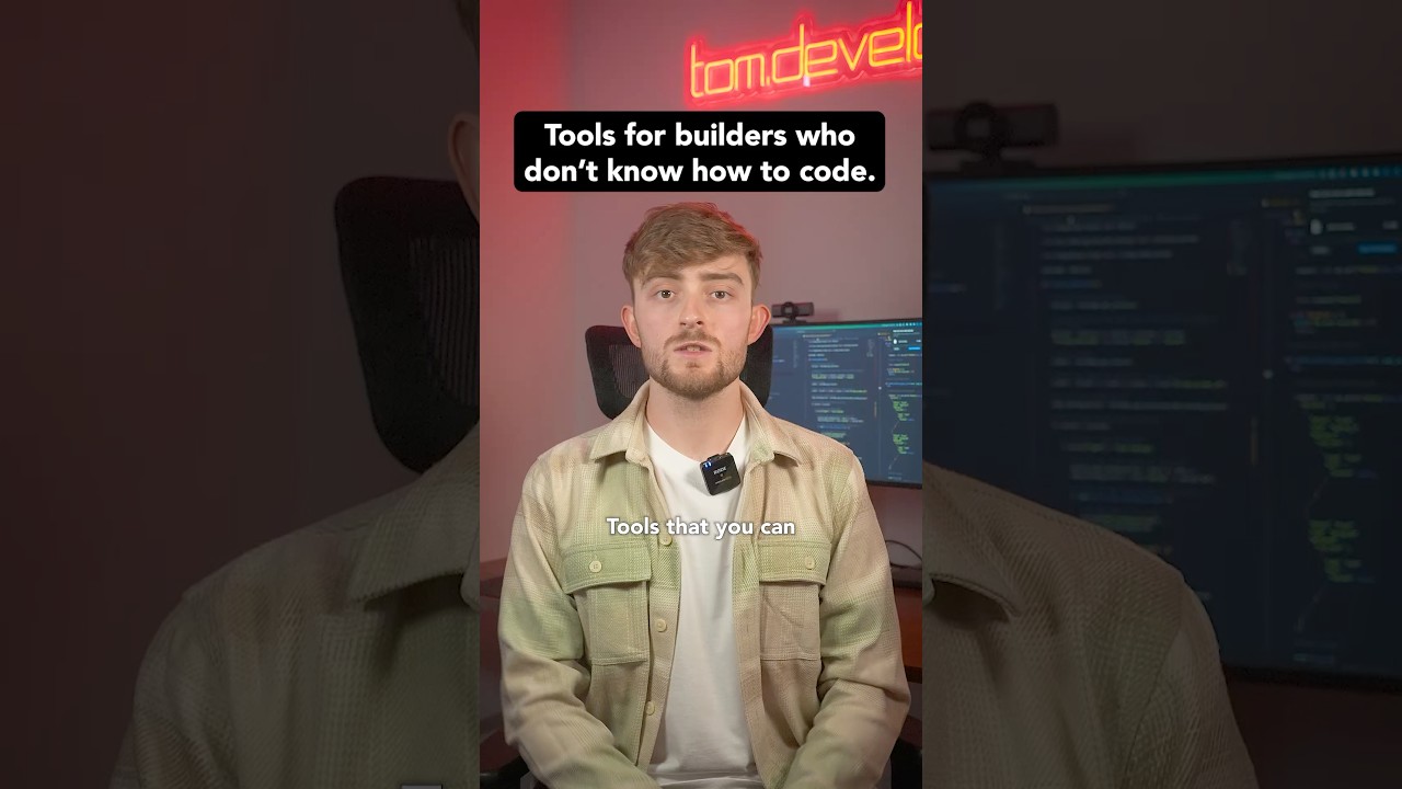 Tools for building software without learning to code! 👨‍💻 #programming #technology