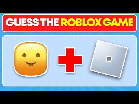 Can You Guess The Roblox Game By Emoji? | Roblox Games by Emoji Quiz