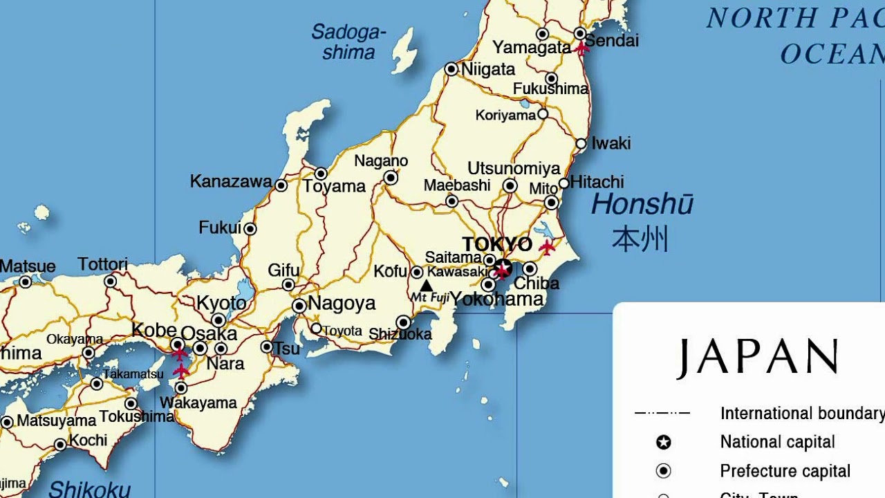 Map of Japan