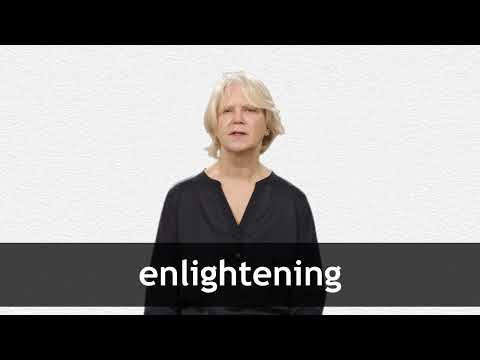ENLIGHTENING definition and meaning | Collins English Dictionary