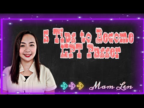5 TIPS TO BECOME LPT PASSERβ€