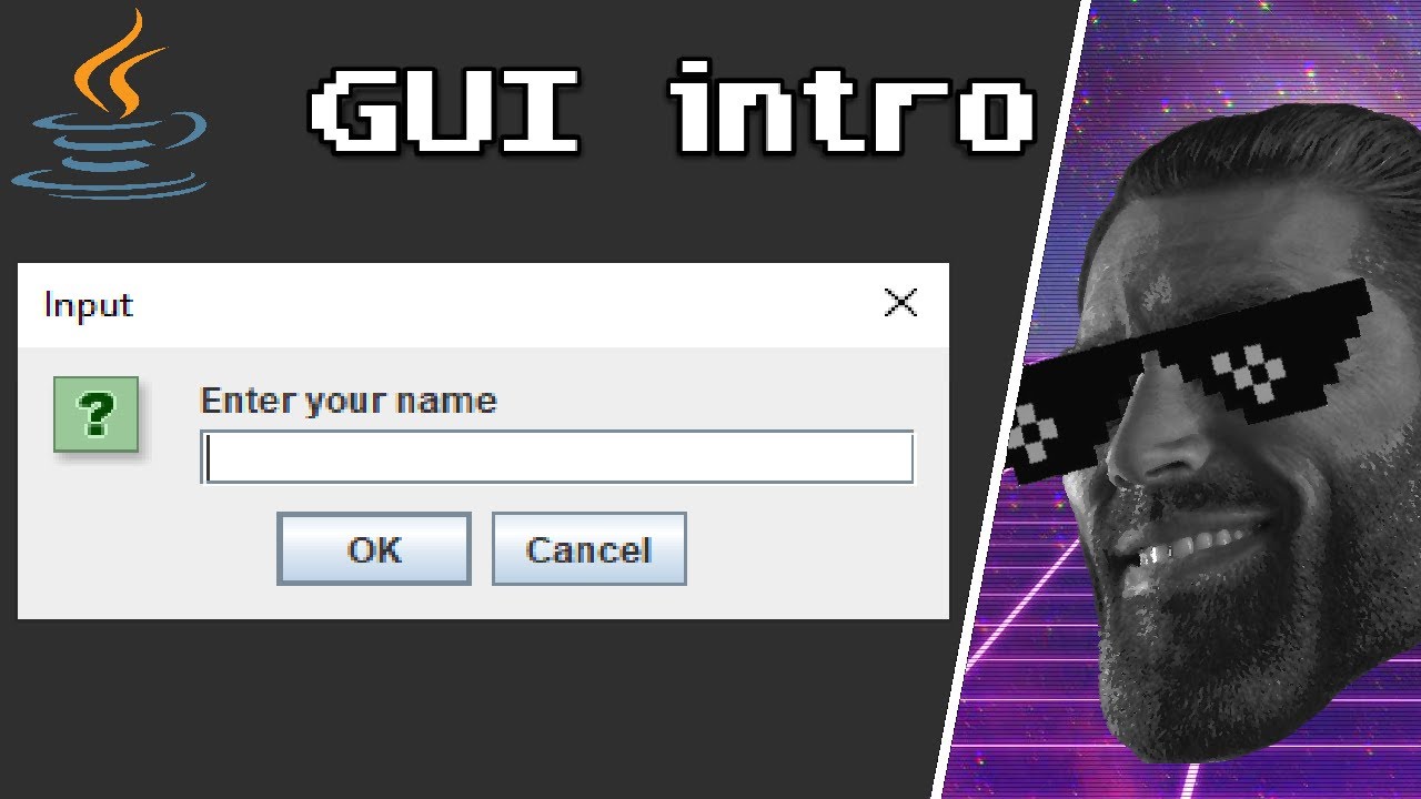Java GUI intro ⭐【5 minutes】