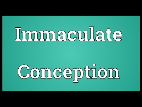 Immaculate Conception Meaning