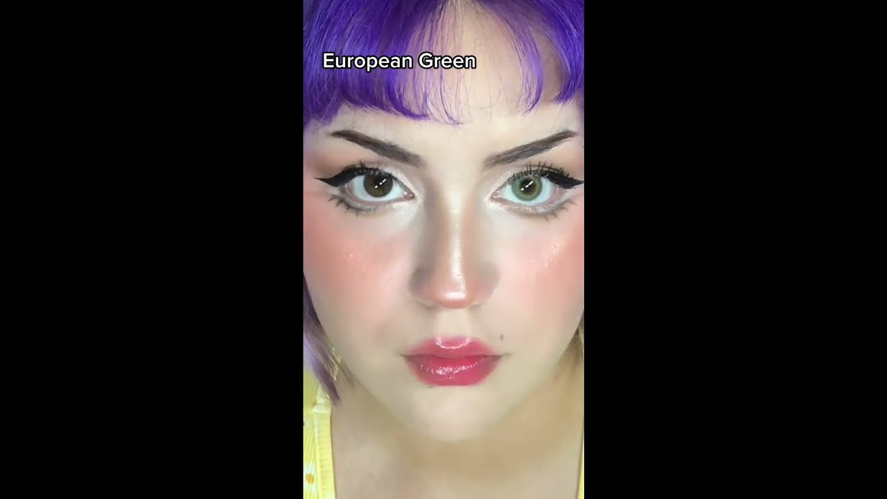 MYEYEBB Dream Bubble Green, European Green, Elements Blue, Blind Anime Yandere Pink