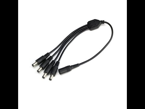 Starte DC 5.5mmx2.1mm Power Cable for CCTV Camera