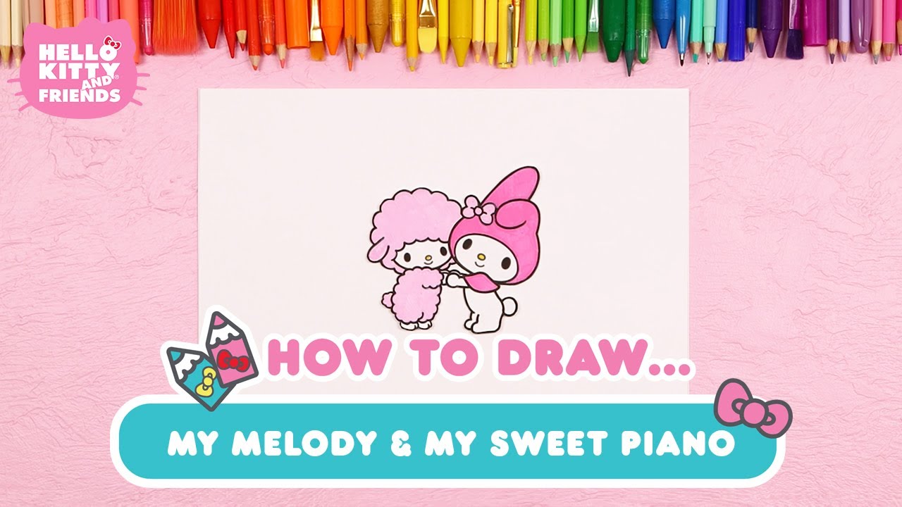 How to Draw My Melody and My Sweet Piano