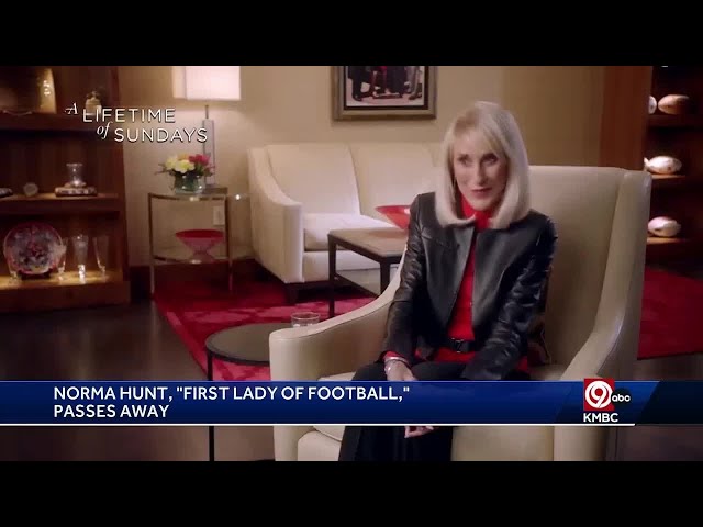 Kay Adams pays tribute to Norma Hunt upon Chiefs founder's wife's ...