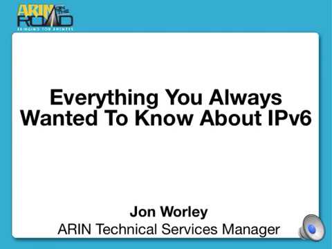 Everything You Always Wanted to Know About IPv6