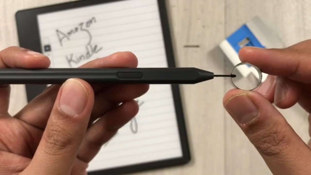 How to Change Amazon Kindle Scribe Premium Pen Replacement Tips
