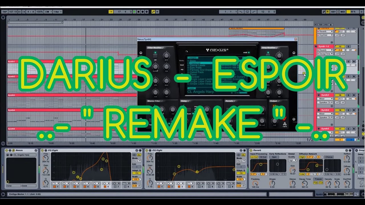 Darius - Espoir (REMAKE) Ableton Live !
