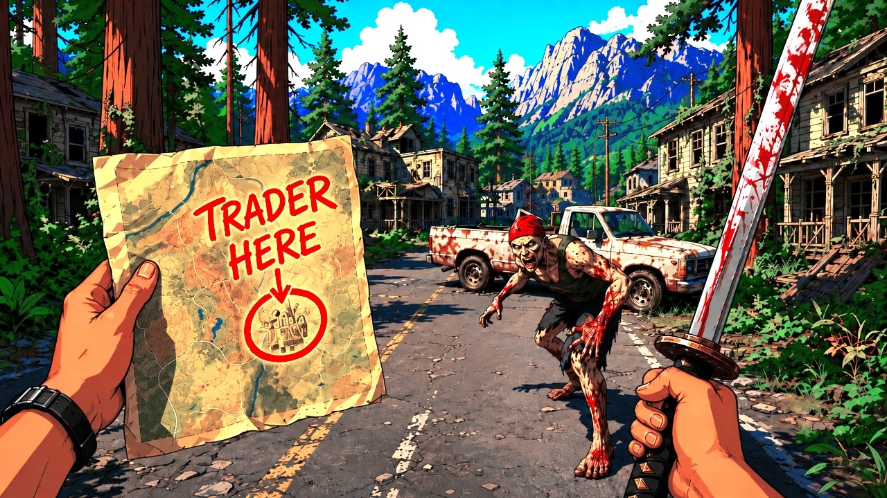 I Found The Trader In This Small Town — The Infected