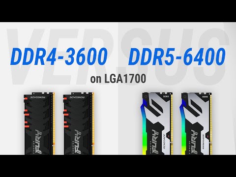 DDR4-3600/4600 vs DDR5-4800/5600/6400 w/ i5-13600K + RTX 4090: Test in 7 games at 1080p/2160p