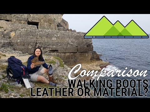 Choosing Leather or Material Walking Boots - Meindl Bhutan / Merrell Moab 2
