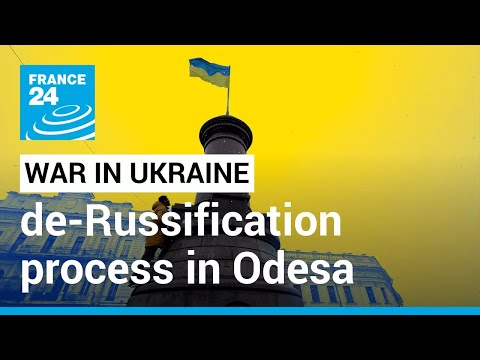 War in Ukraine: no place for Russian language and heritage in Odesa • FRANCE 24 English