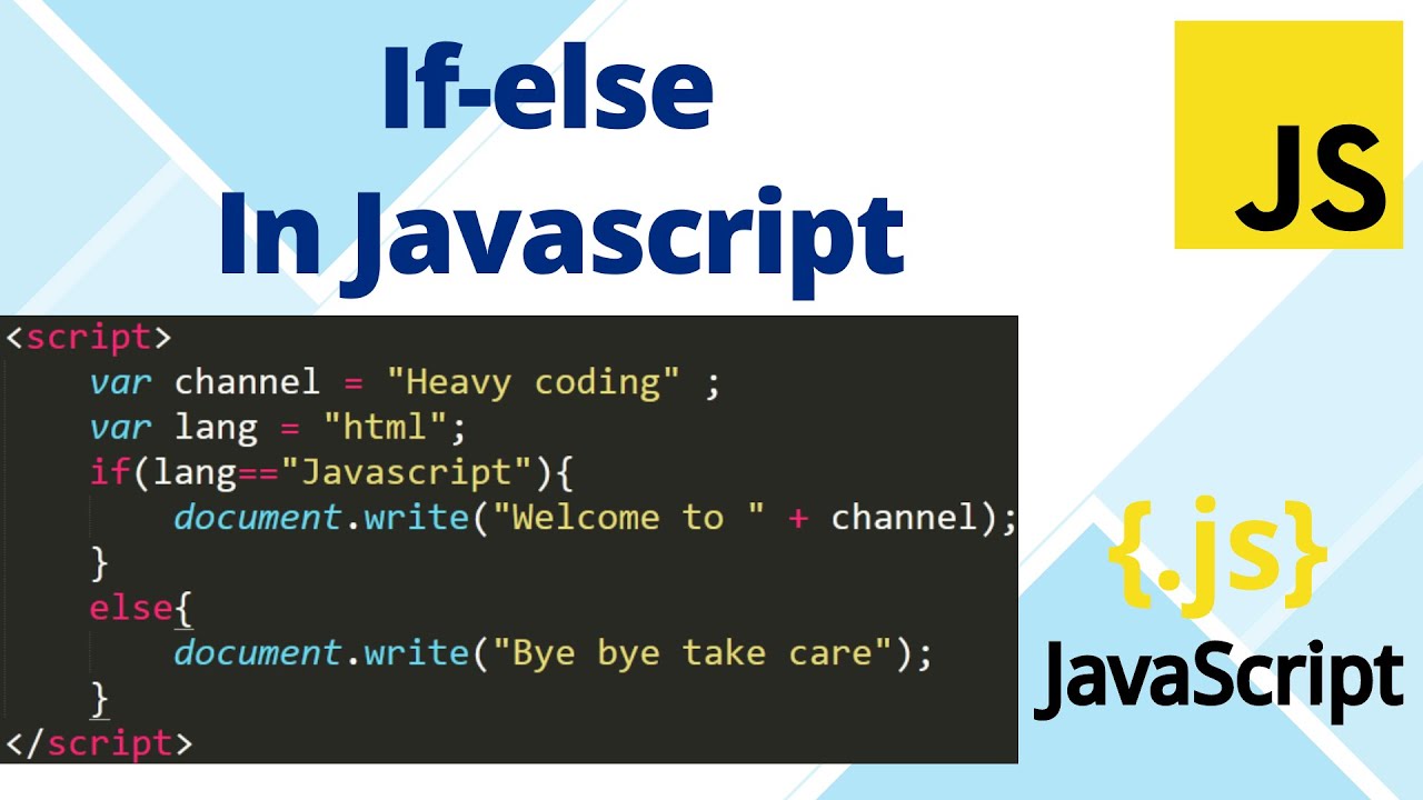IF-else in javascript in hindi || Javascript tutorial for beginners - 11