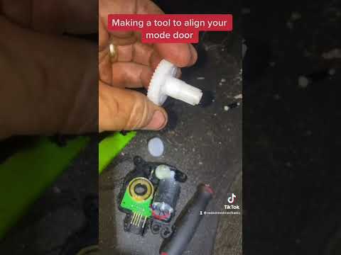 HVAC actuator installation tip