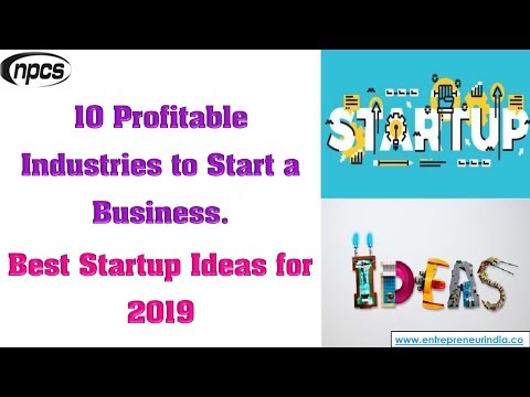 10 Profitable Industries to Start a Business | Best Startup Ideas.