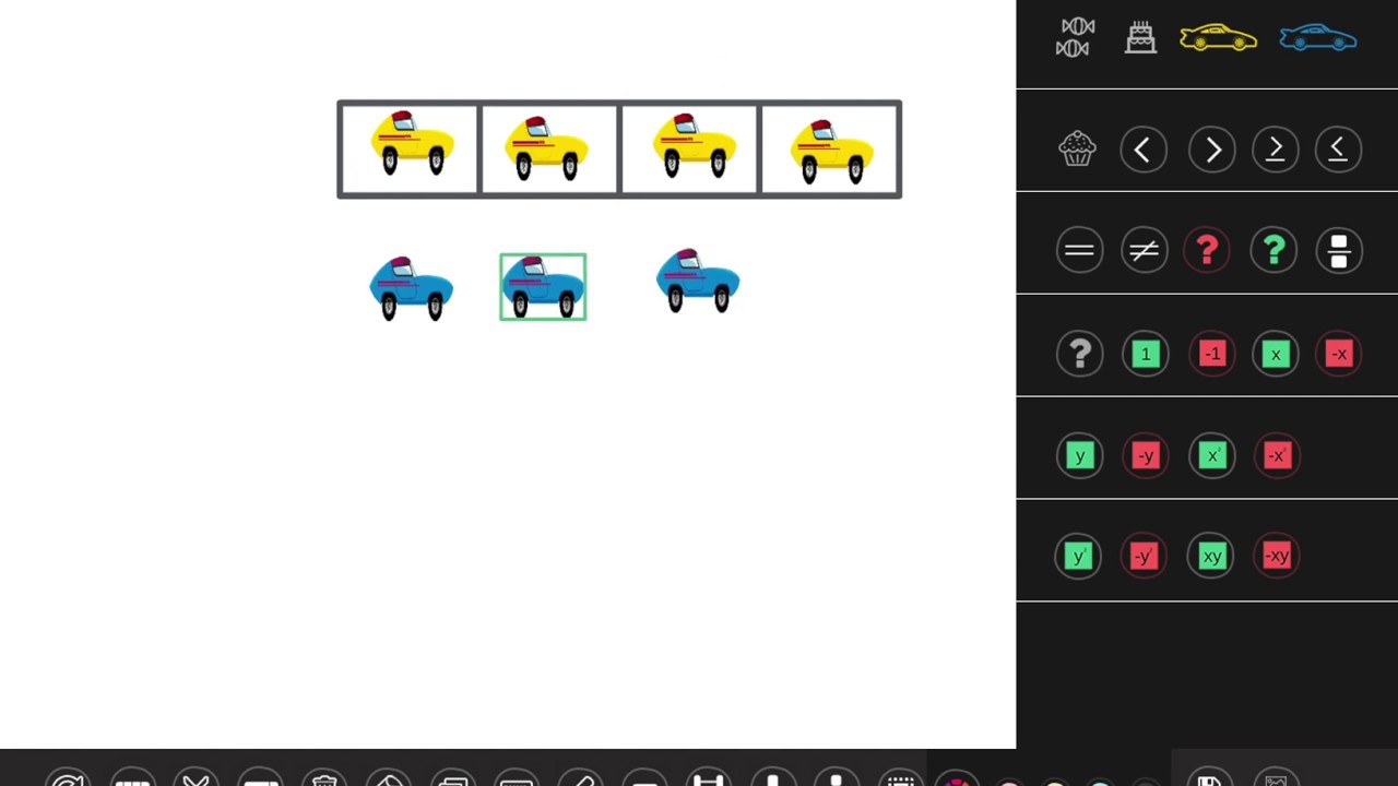 Bar Model App for EYFS to Algebra