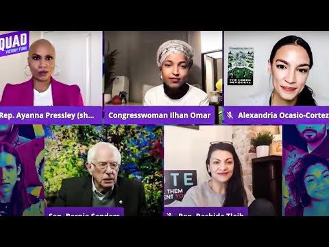 Bernie Crashes Awesome Squad Zoom Call