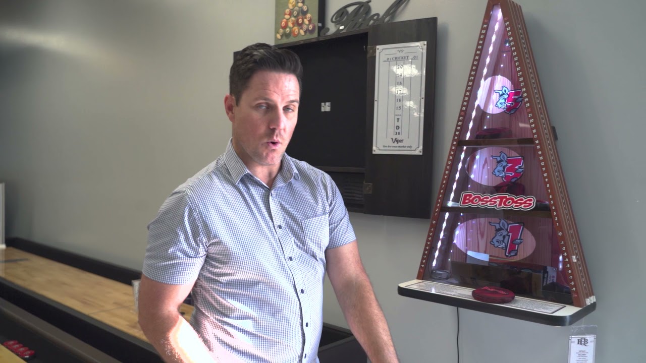 Boss Toss Bean Bag Game - perfect addition to your game room