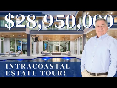 Inside a Brand New $28M+ Boca Raton Intracoastal Estate!